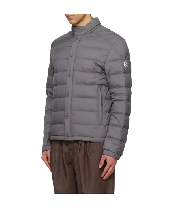 Moncler Selves Short Padded Jacket - Grey