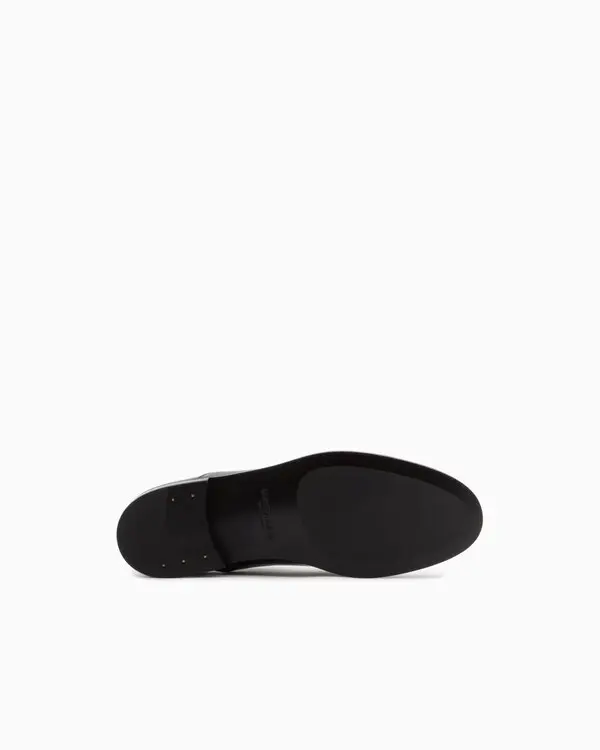 Giorgio Armani Almond Toe Lace-up Derby Shoes
