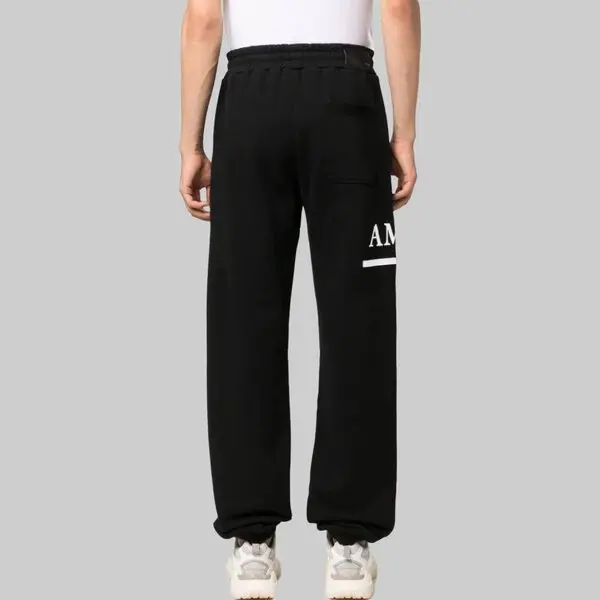 Amiri Logo Details Sweatpants - Black