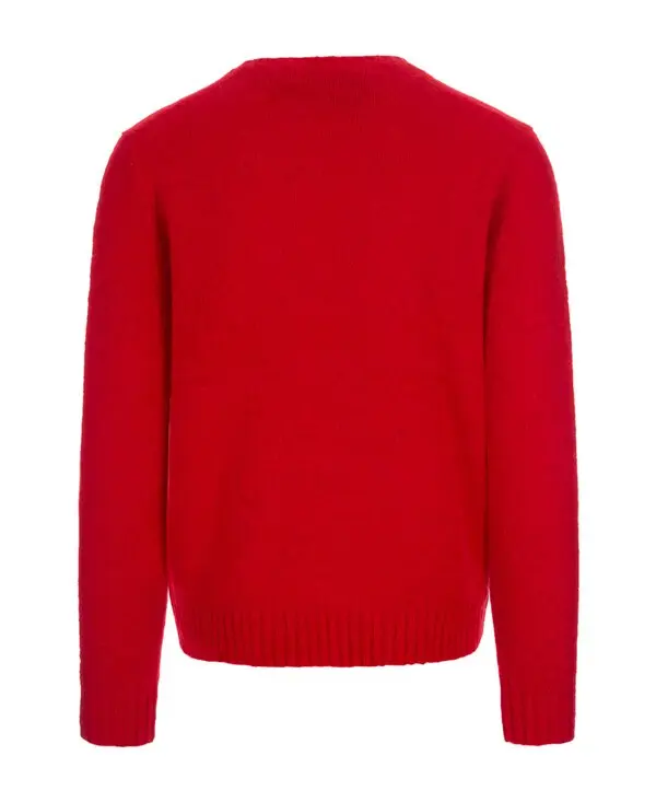 Polo Ralph Lauren Embroidered Crewneck Jumper - Red