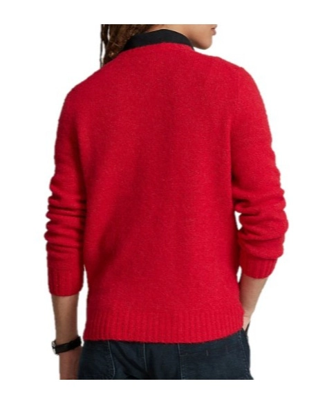 Polo Ralph Lauren Embroidered Crewneck Jumper - Red