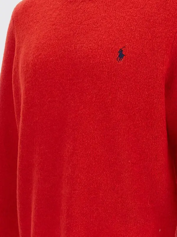 Polo Ralph Lauren Embroidered Crewneck Jumper - Red