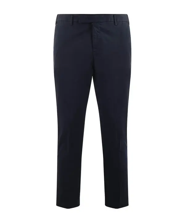 PT TORINO Slim Fit Trousers - Black