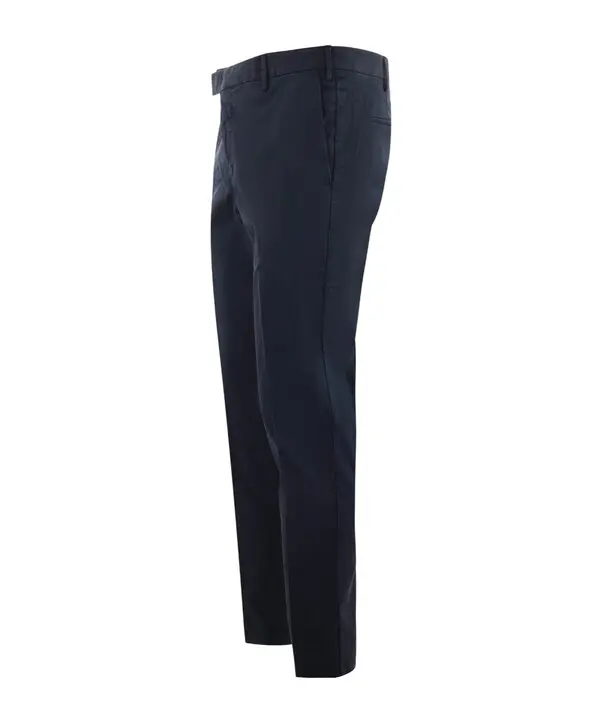 PT TORINO Slim Fit Trousers - Black