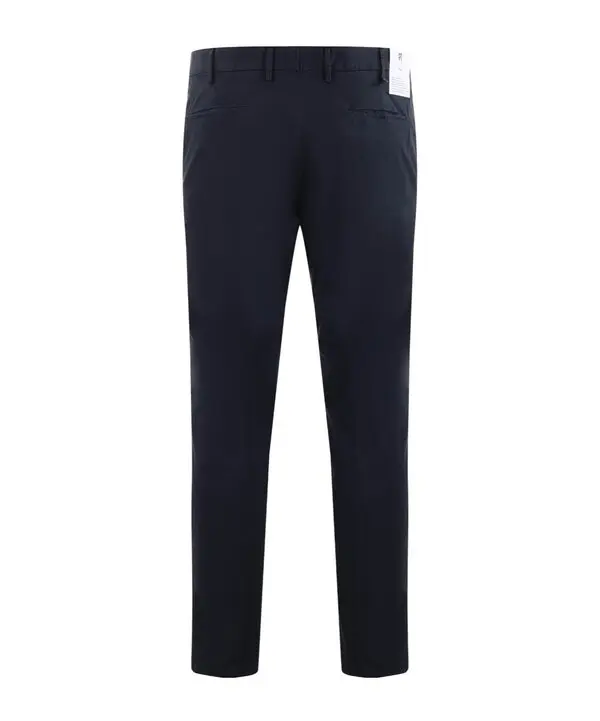 PT TORINO Slim Fit Trousers - Black