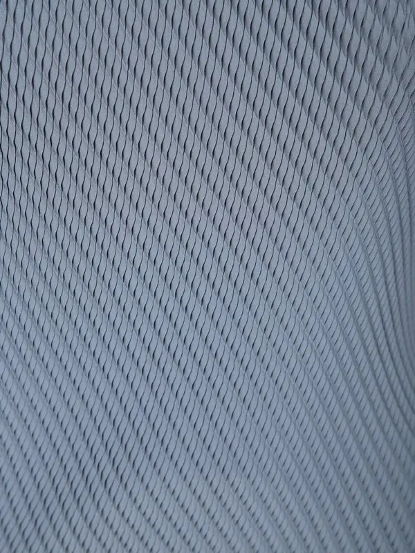 Issey Miyake Sleeveless Round Neck Pleated Cover-up