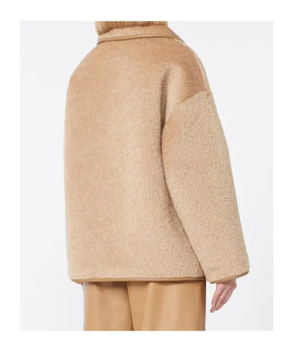 Max Mara Long-sleeved Button-up Jacket