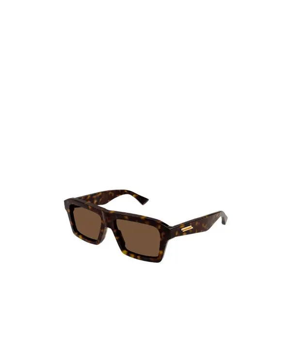Bottega Veneta Square Frame Sunglasses - Black