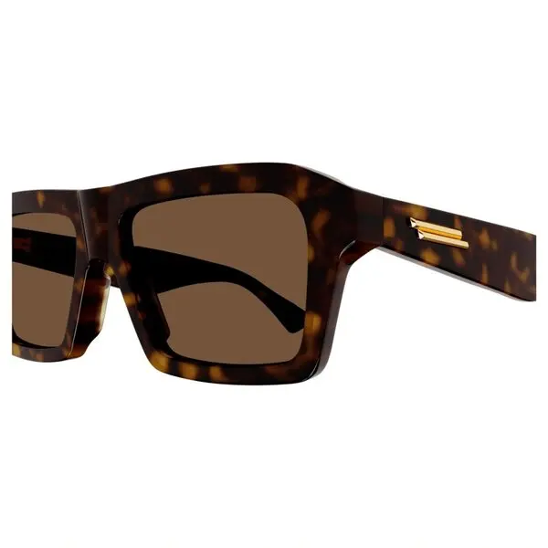 Bottega Veneta Square Frame Sunglasses - Black