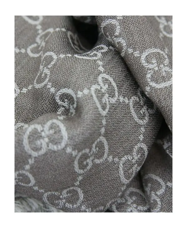 Gucci Logo Printed Scarf