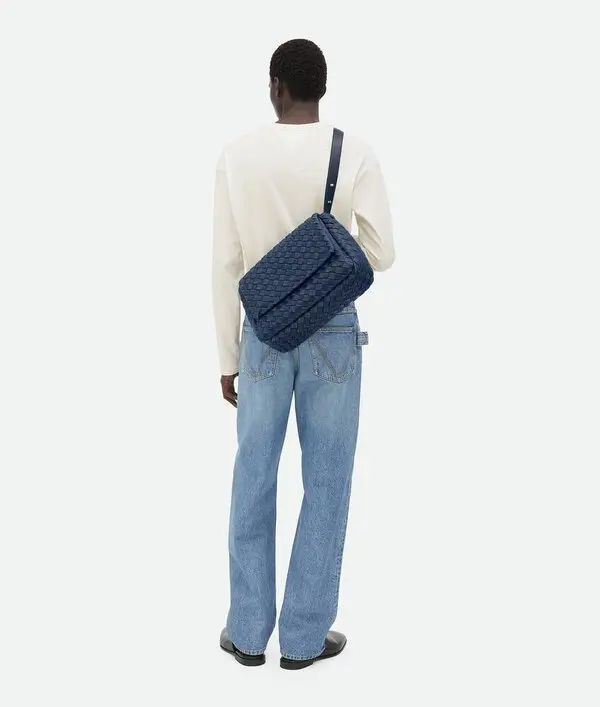 Bottega Veneta Large Cobble Messenger Bag