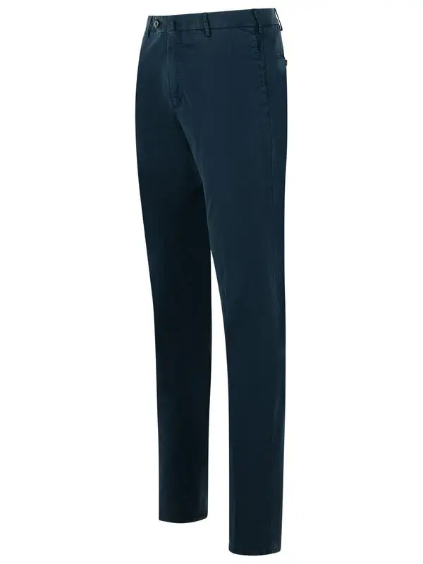 PT TORINO Slim Fit Tailored Trousers - Black