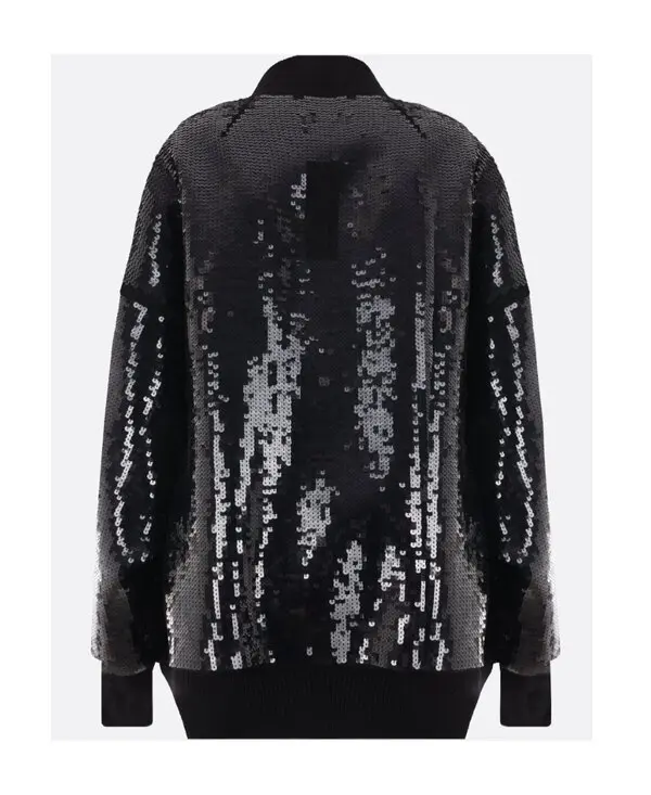 Rick Owens Peter Sequin Embellished Bomber Jacket