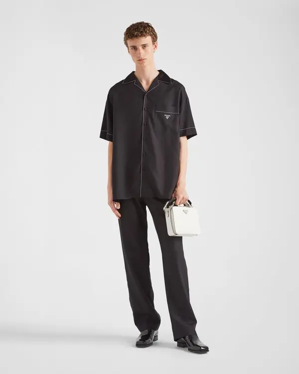 Prada Flared Pyjama Pants