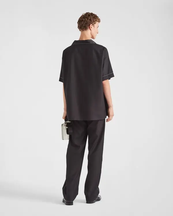 Prada Flared Pyjama Pants