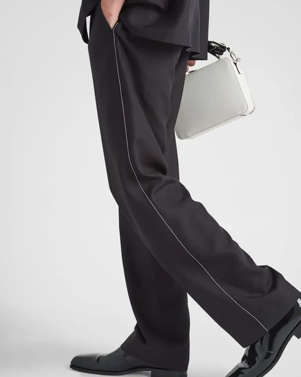 Prada Flared Pyjama Pants
