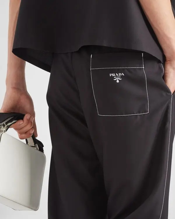 Prada Flared Pyjama Pants