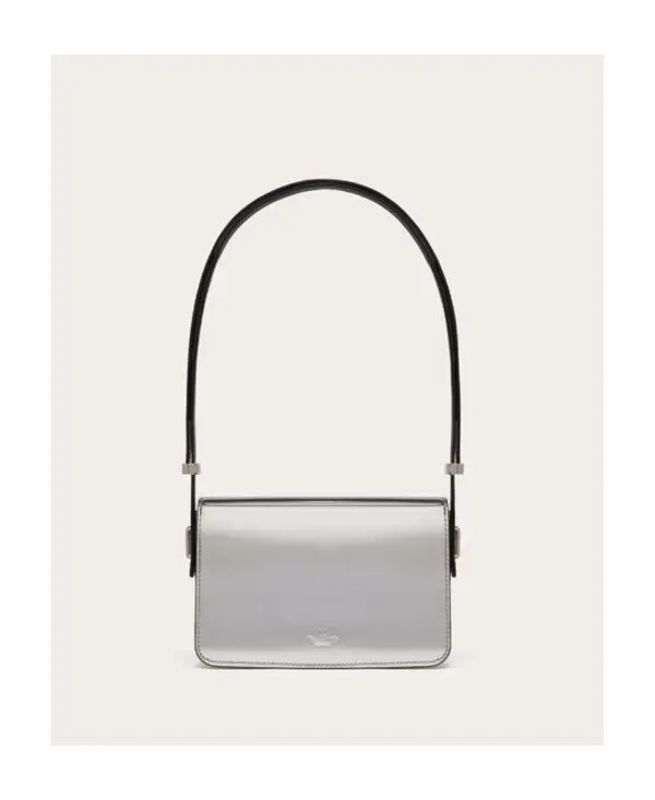 Valentino Garavani Letter Foldover Top Shoulder Bag