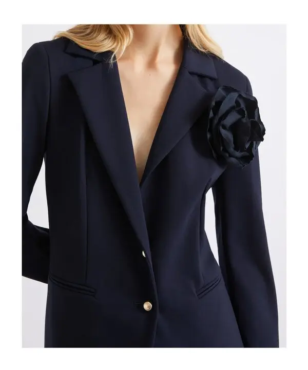 Marella Slim-fit Jersey Blazer