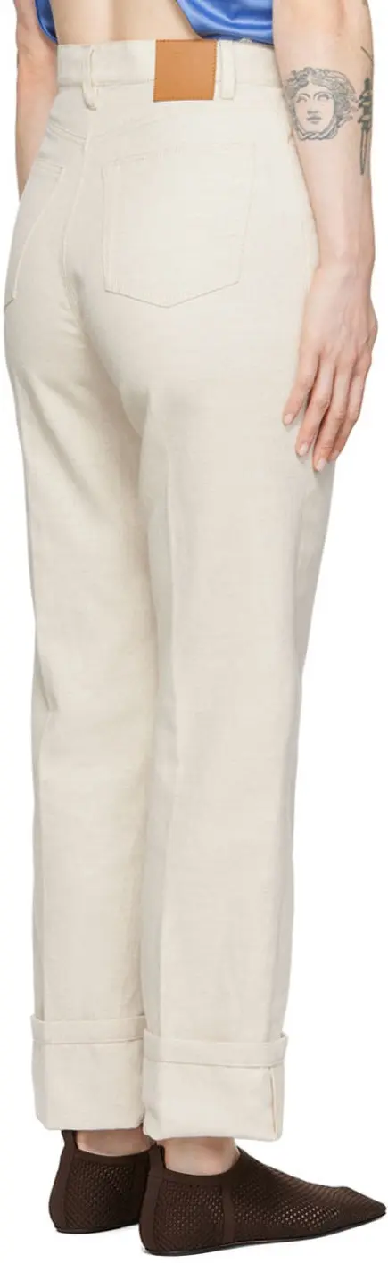 Nanushka High-waisted Straight-leg Trousers