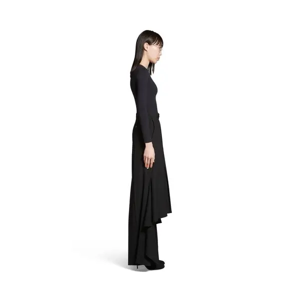 Balenciaga Deconstructed Godet Skirt