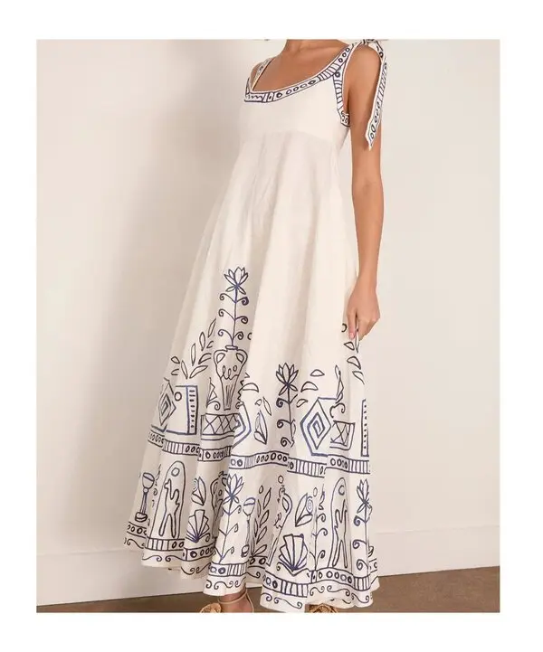 ALEMAIS Leela Midi Dress