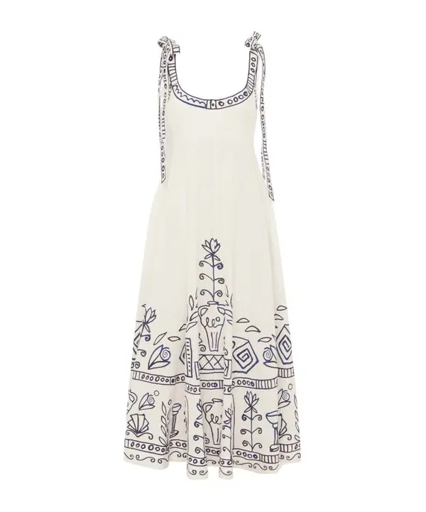 ALEMAIS Leela Midi Dress