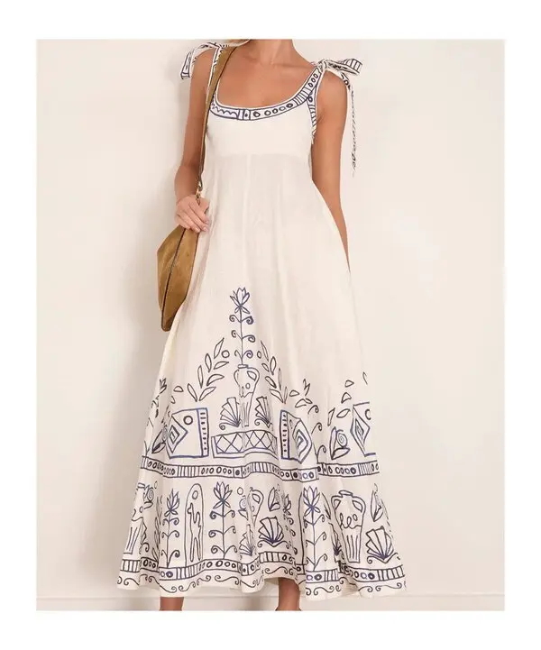 ALEMAIS Leela Midi Dress