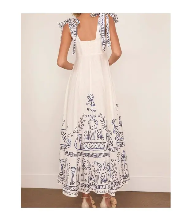 ALEMAIS Leela Midi Dress