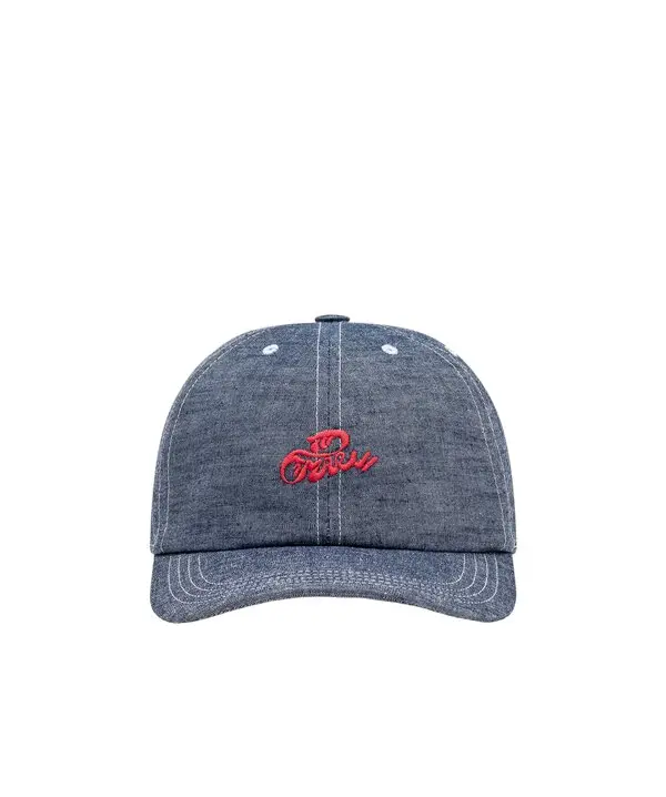 Marni Embroidered Logo Baseball Cap - Blue