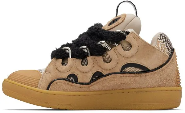 LANVIN Curb Sneakers - Brown