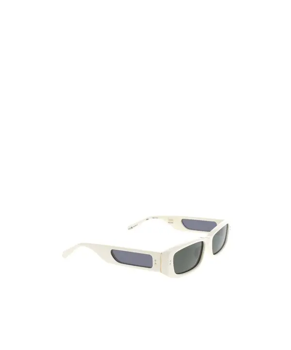 Linda Farrow Rectangle Frame Sunglasses - Gray