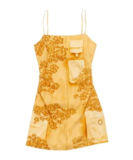 Acne Studios Trompe L'oeil-print Mini Dress - Pink