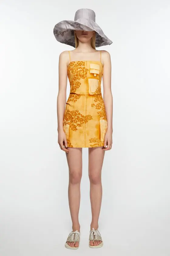 Acne Studios Printed Mini Dress