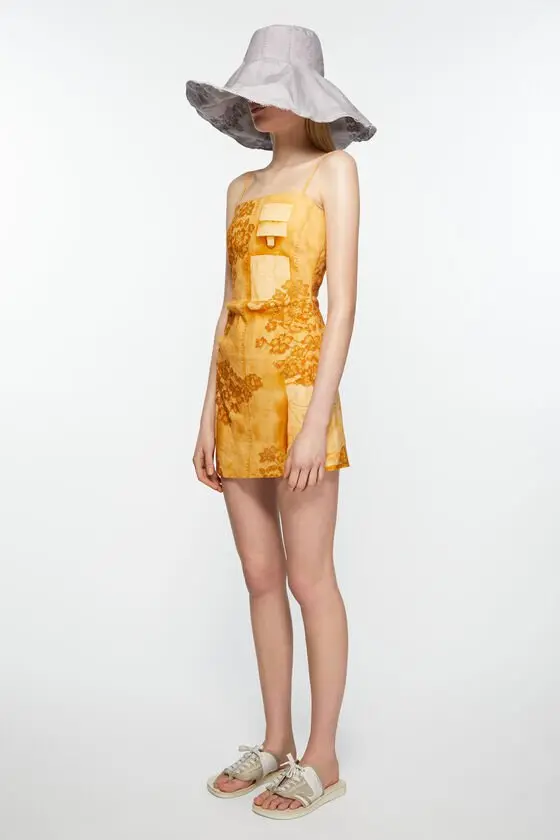 Acne Studios Printed Mini Dress