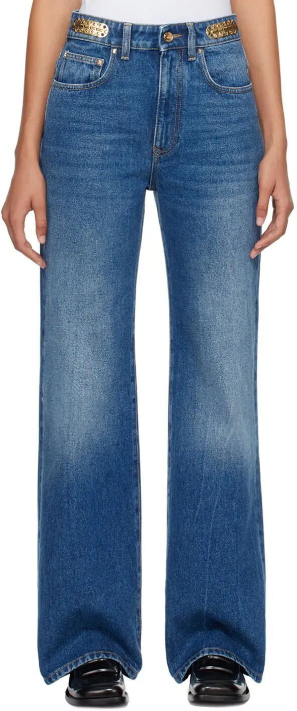 Rabanne Baggy Wide-leg Jeans
