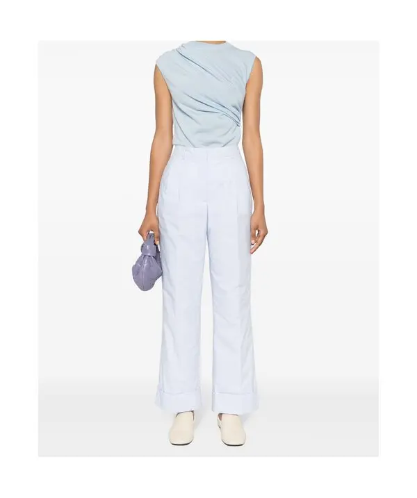 Officine Générale Willow High-waist Straight Trousers