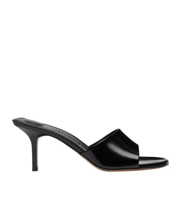 Jacquemus Les Cubisto Mules - Black
