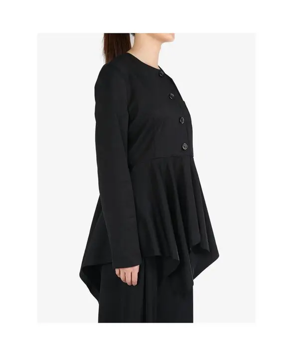 UMA WANG Long-sleeved Asymmetrical Jacket