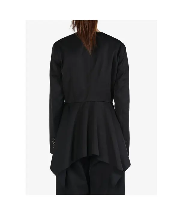 UMA WANG Long-sleeved Asymmetrical Jacket