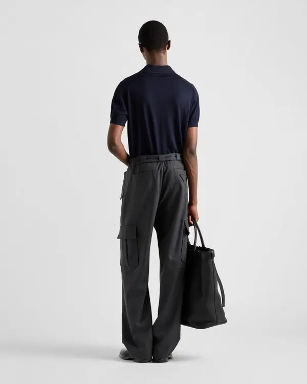 Prada Cashmere Polo Shirt