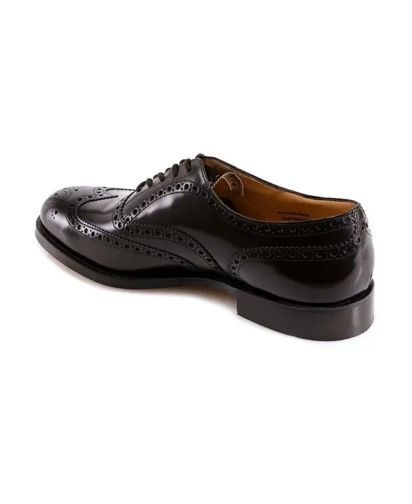 Church's Burwood Wingtip Brogue Lace-up Shoes - Black