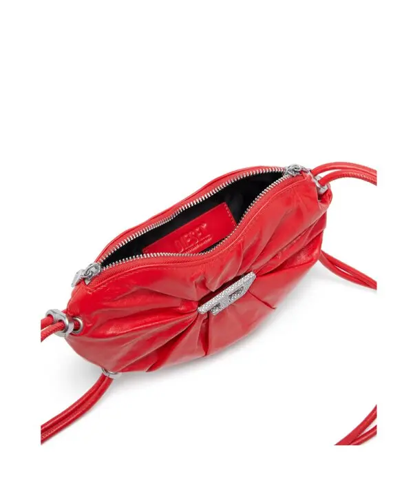 DIESEL® Scrunch Heart Shoulder Bag - Red