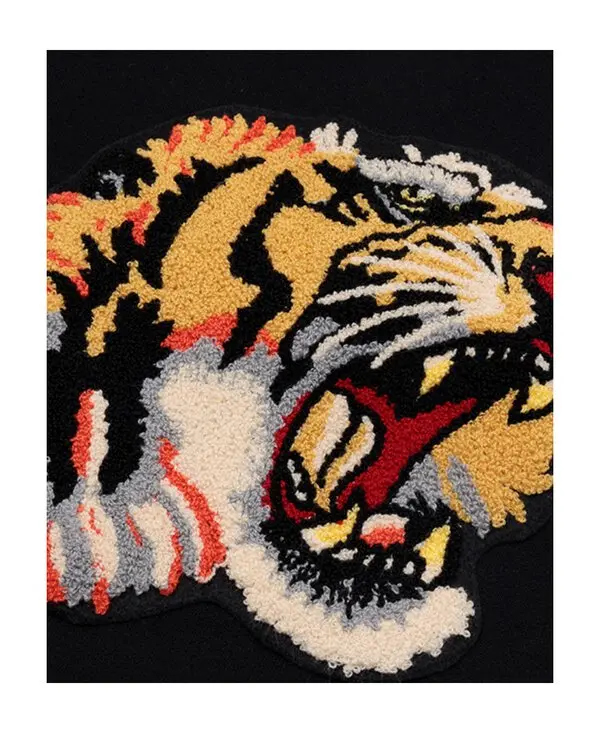 Gucci Embroidered Tiger Hooded Sweater