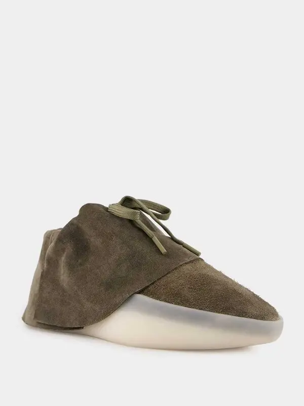 Fear Of God Round Toe Low-top Casual Shoes - Brown