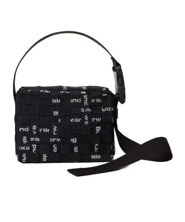 Alexander Wang Logo Detailed Shoulder Bag - Black