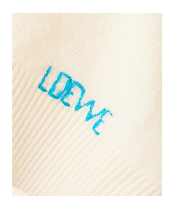 Loewe Logo Embroidered Crewneck Jumper