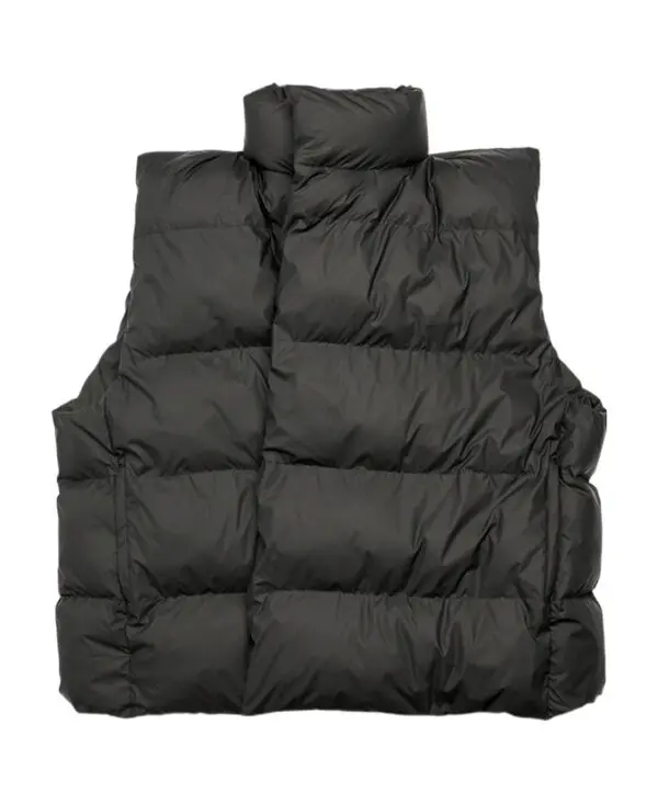 Balenciaga Padded High-neck Gilet - Black