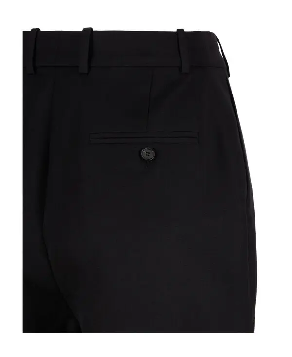 Alexander McQueen High-waist Pleat Detailed Trousers