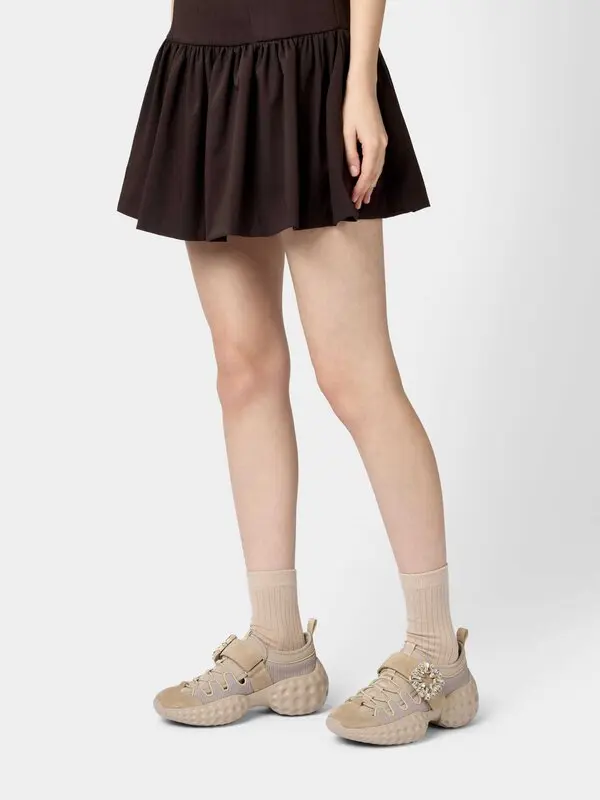 ROGER VIVIER Viv' Embellished Sneakers